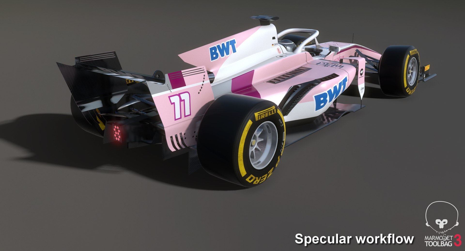 3D Bwt Arden Formula 2 Model - TurboSquid 1282905