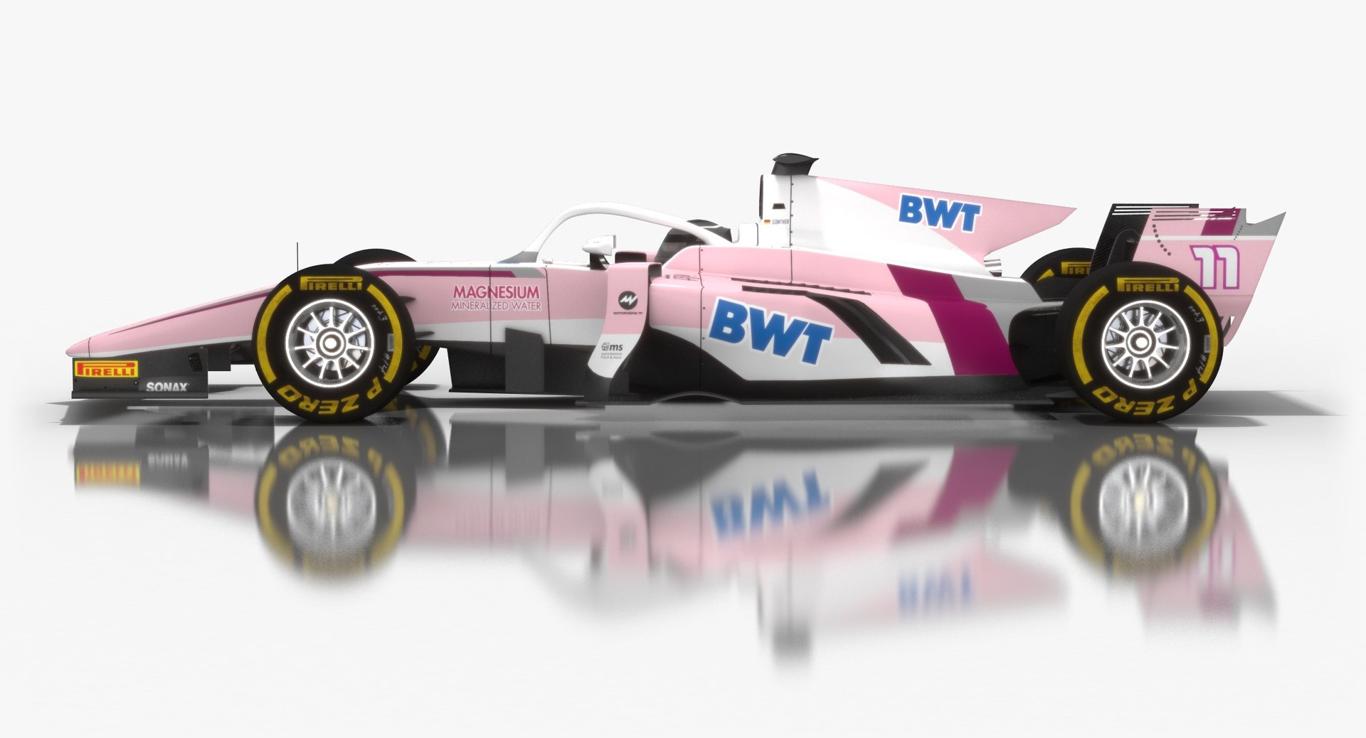 3D Bwt Arden Formula 2 Model - TurboSquid 1282905