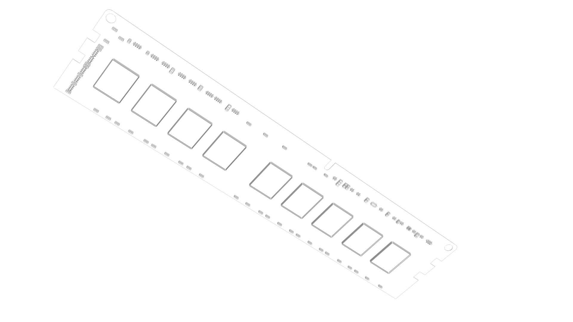 3D Model DDR4 SDRAM Memory Module - TurboSquid 1838984