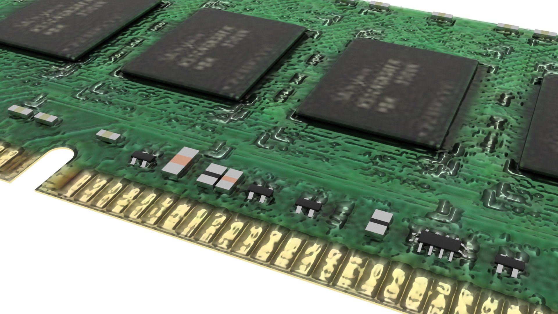 3D Model DDR4 SDRAM Memory Module - TurboSquid 1838984