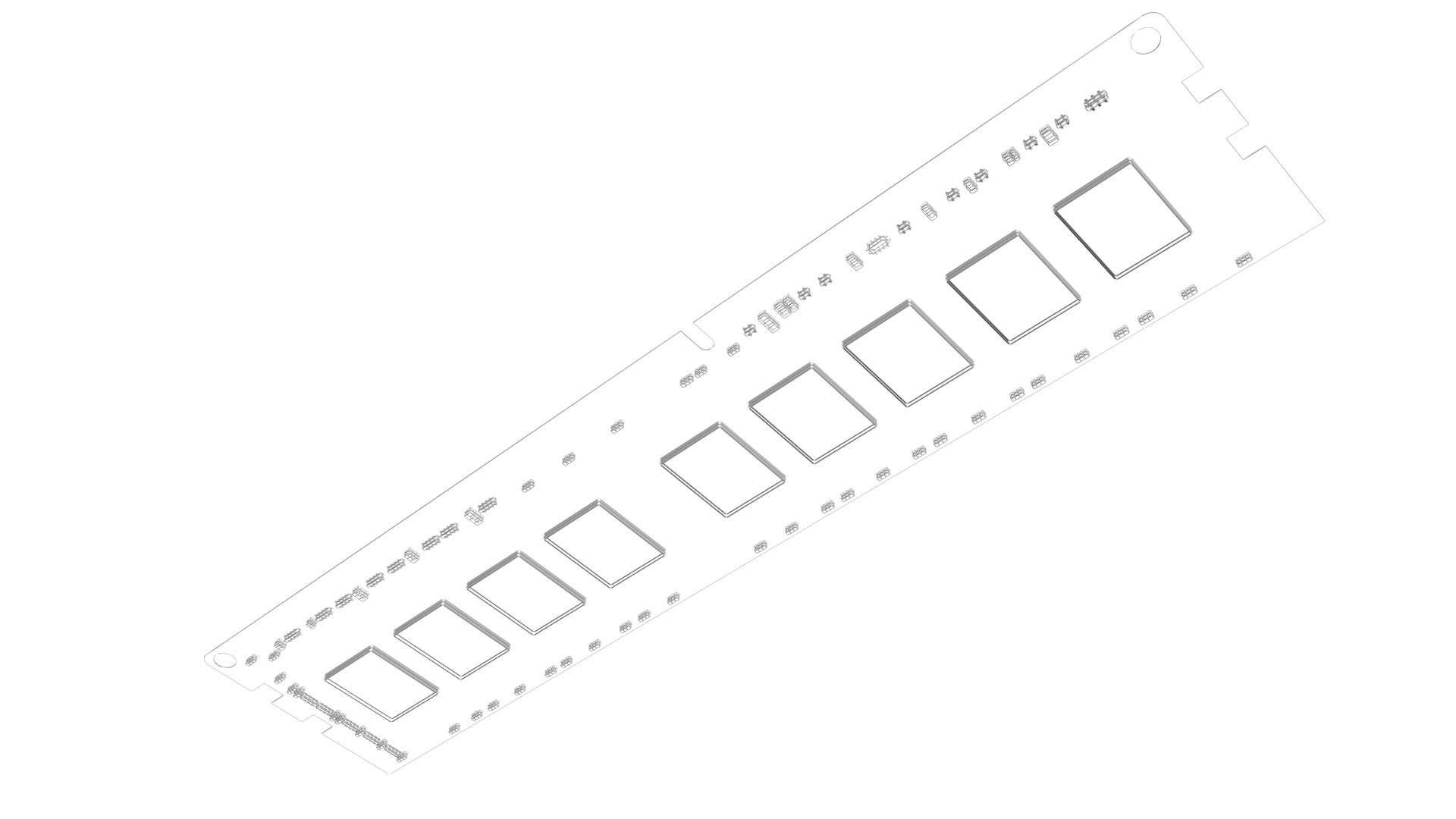 3D Model DDR4 SDRAM Memory Module - TurboSquid 1838984