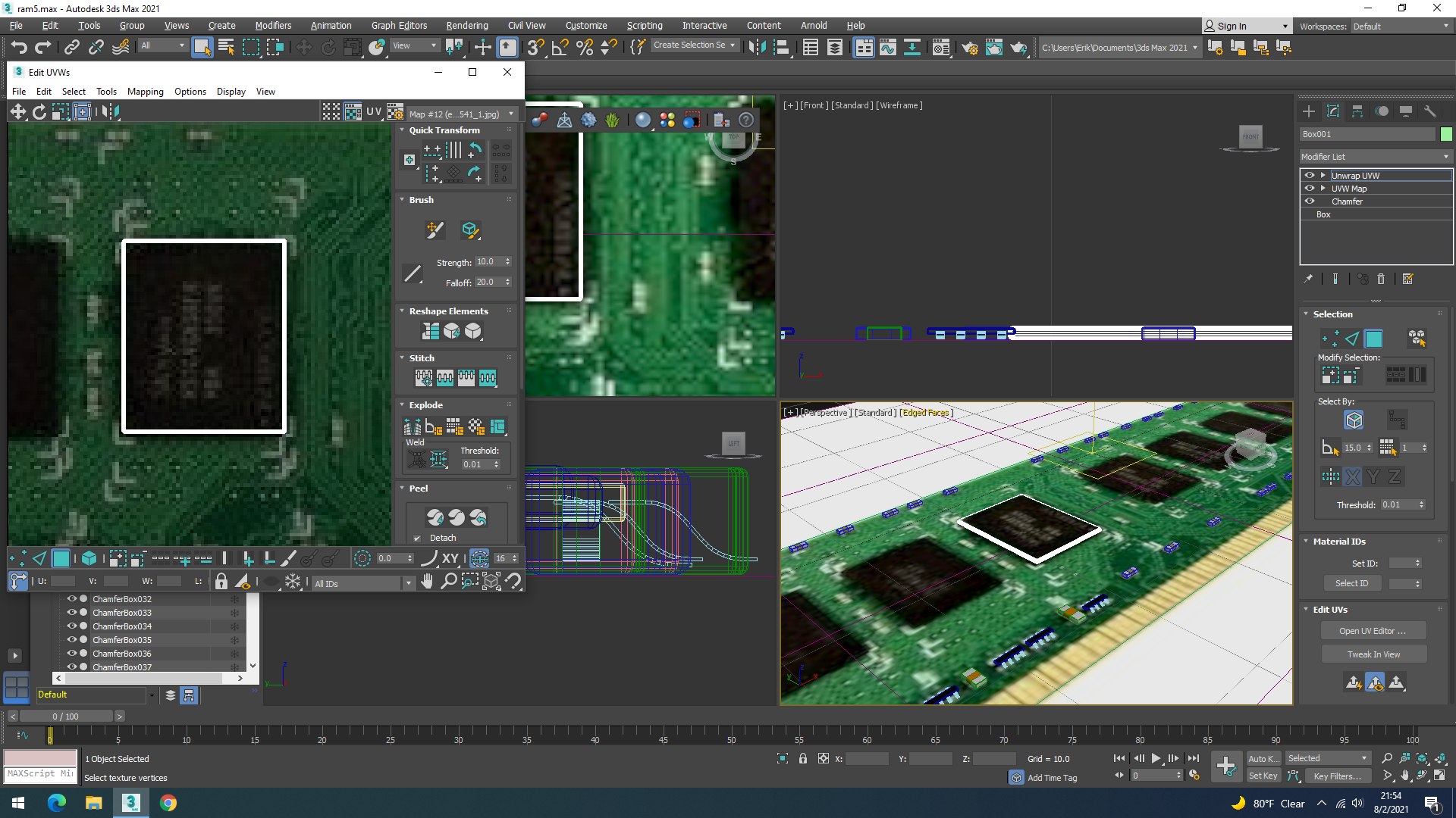 3D Model DDR4 SDRAM Memory Module - TurboSquid 1838984