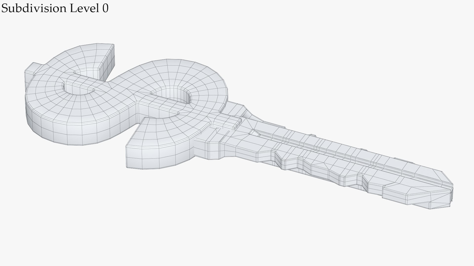 Dollar key 3D model - TurboSquid 1506812