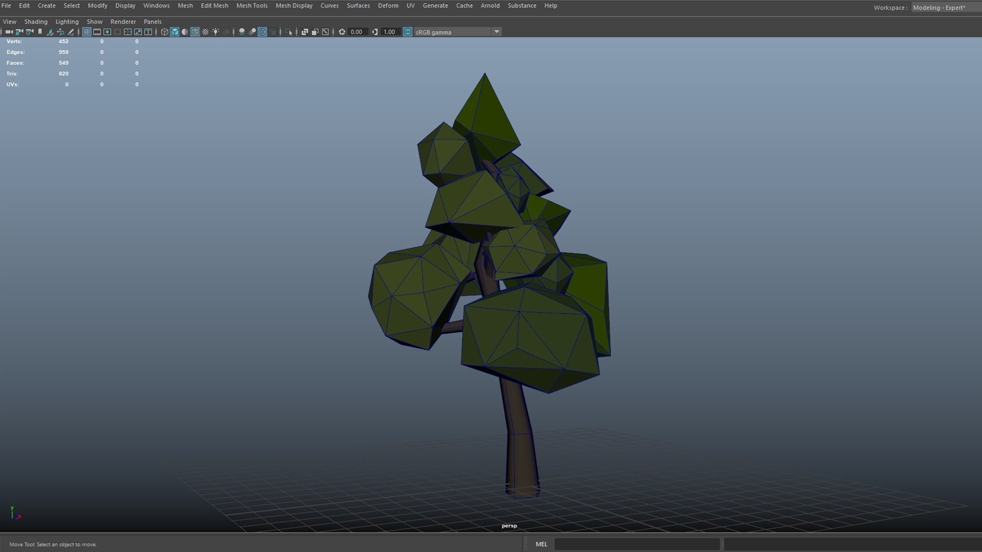 3D Model Low Poly Tree - TurboSquid 1843488