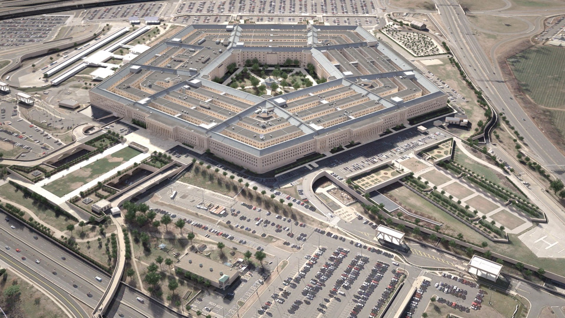 Pentagon Usa 3D Model - TurboSquid 1164590