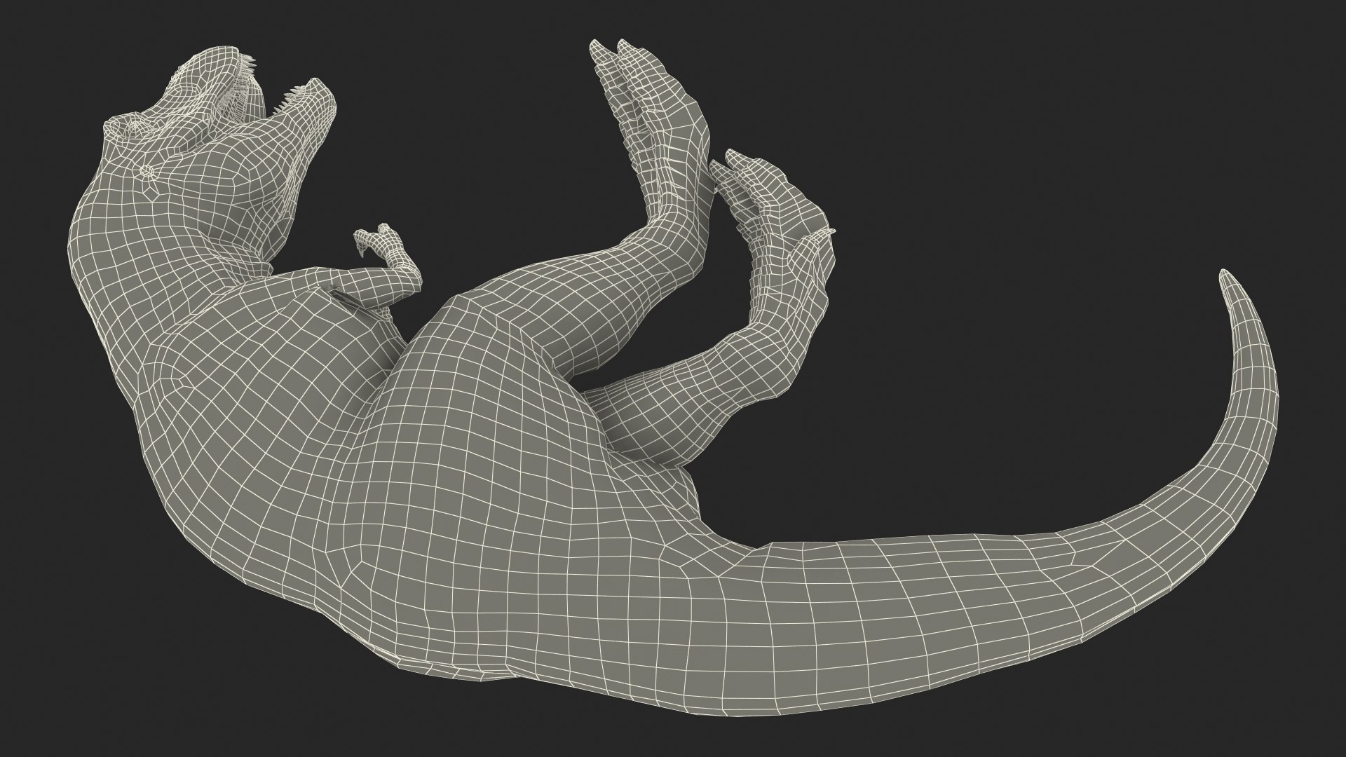 T Rex Sleep Pose 3D Model - TurboSquid 2101374