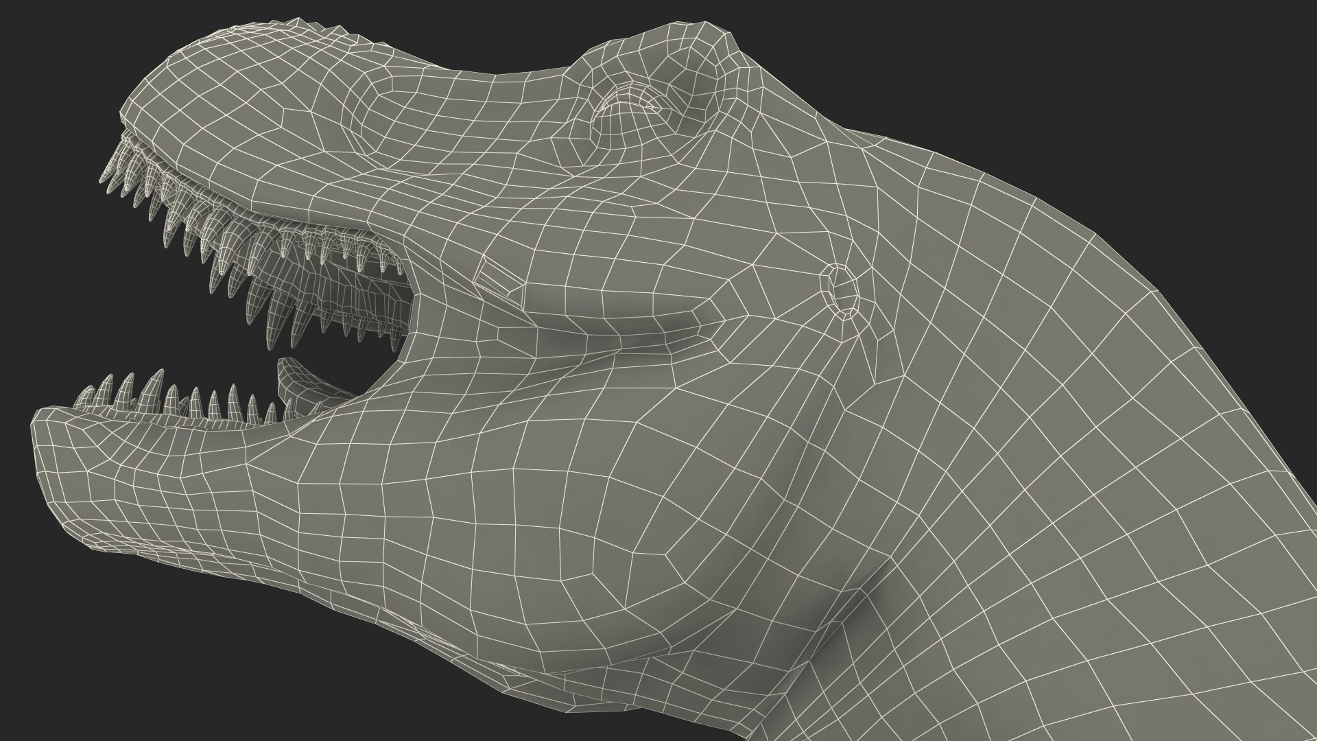 T Rex Sleep Pose 3D Model - TurboSquid 2101374