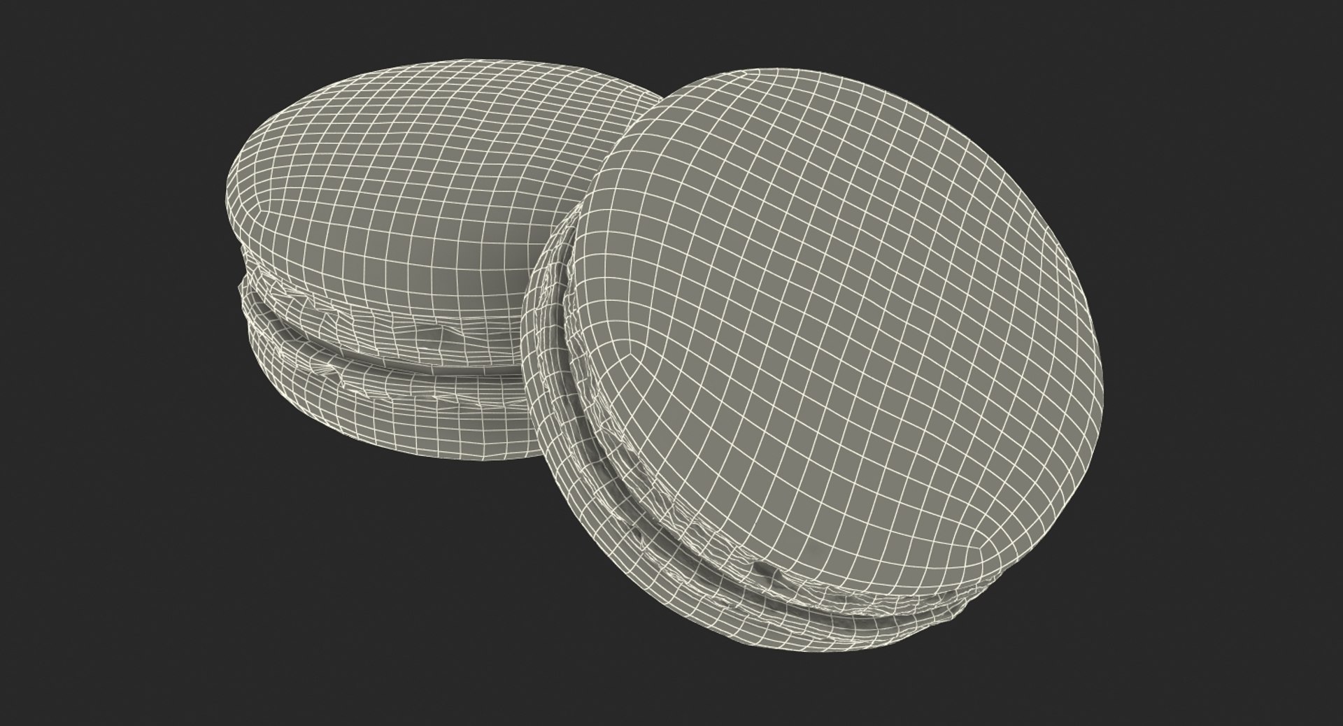 Classic French Macaron Model - TurboSquid 1230773