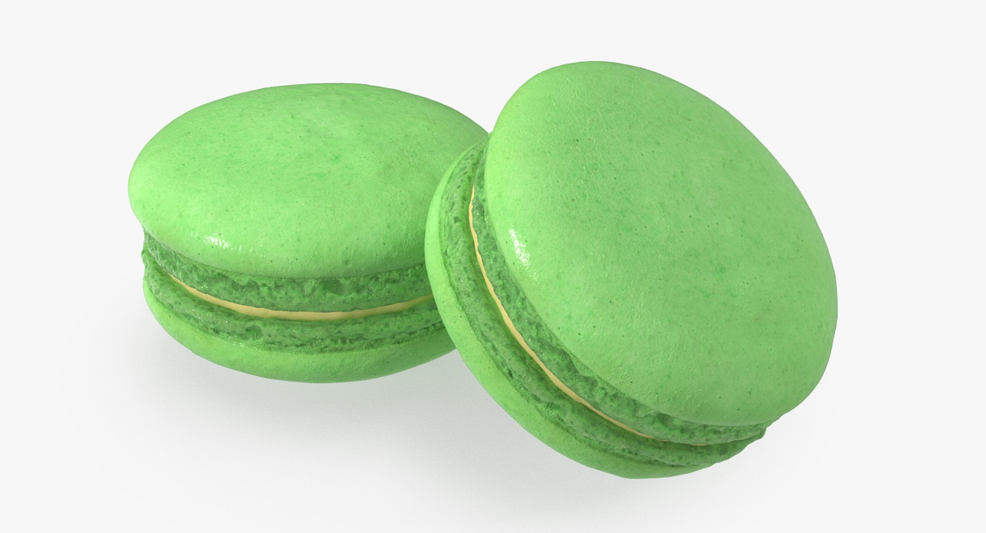 Classic French Macaron Model - TurboSquid 1230773