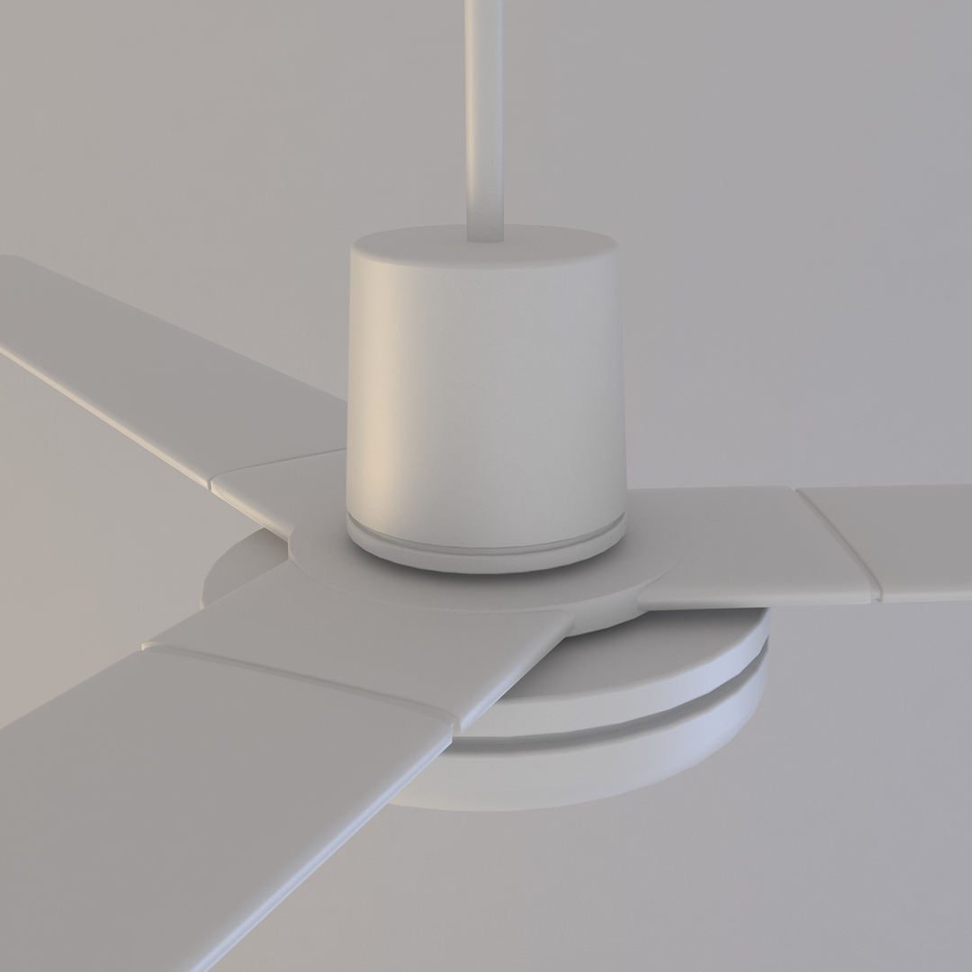 free obj model ceiling fan