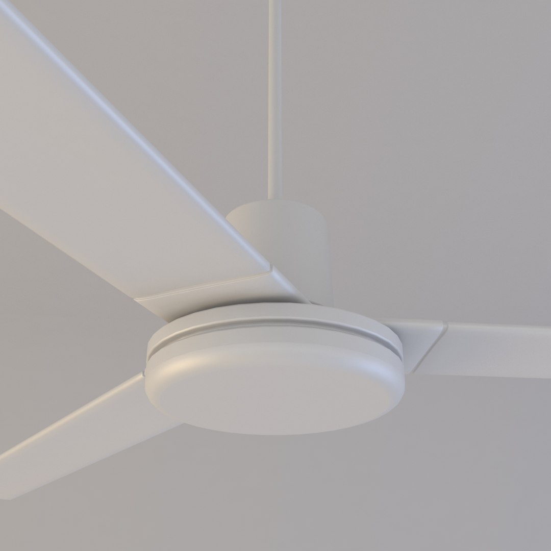 Free Obj Model Ceiling Fan