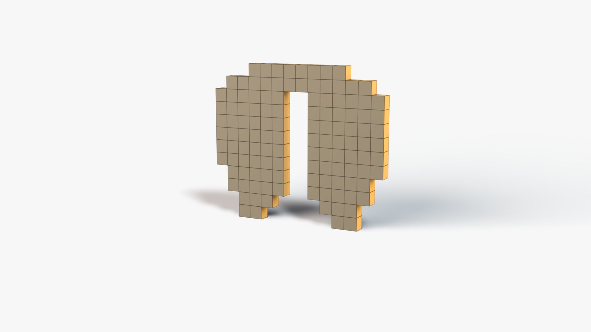 3D Minecraft Elytra Rig - TurboSquid 2476866