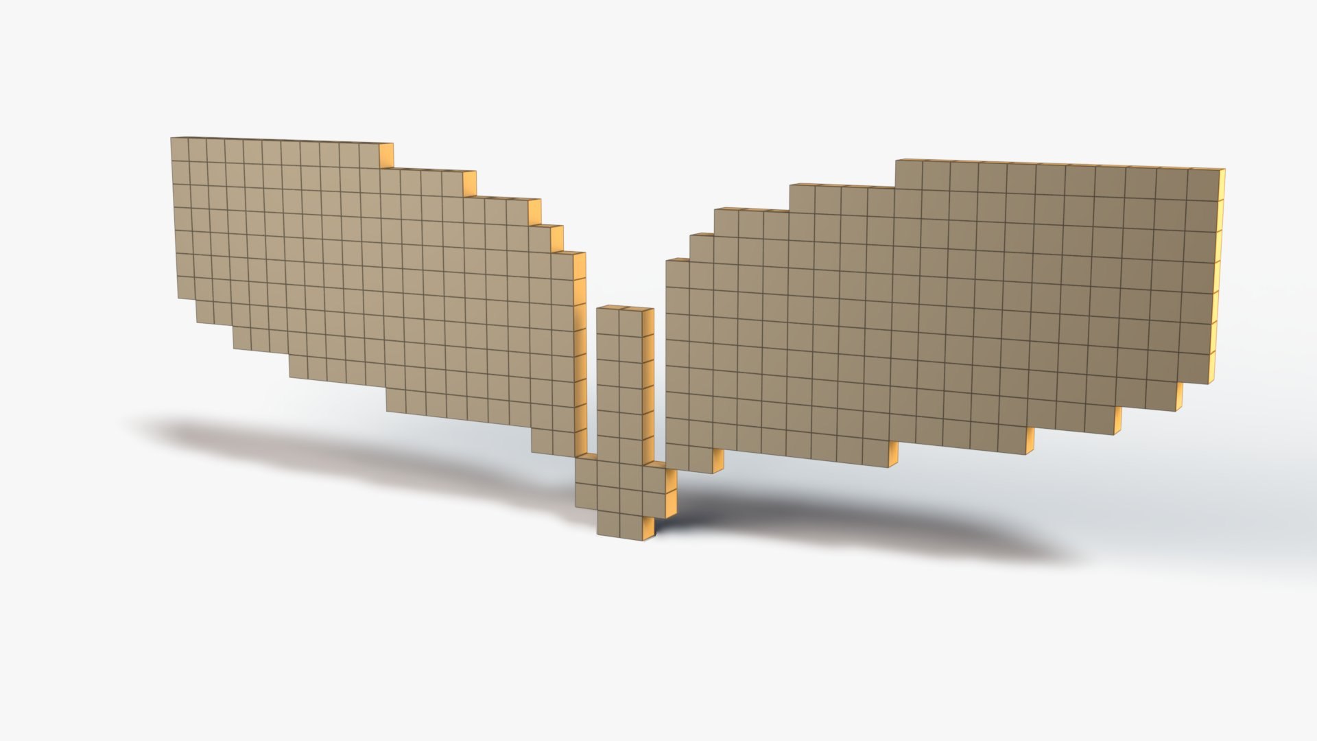 3D Minecraft Elytra Rig - TurboSquid 2476866