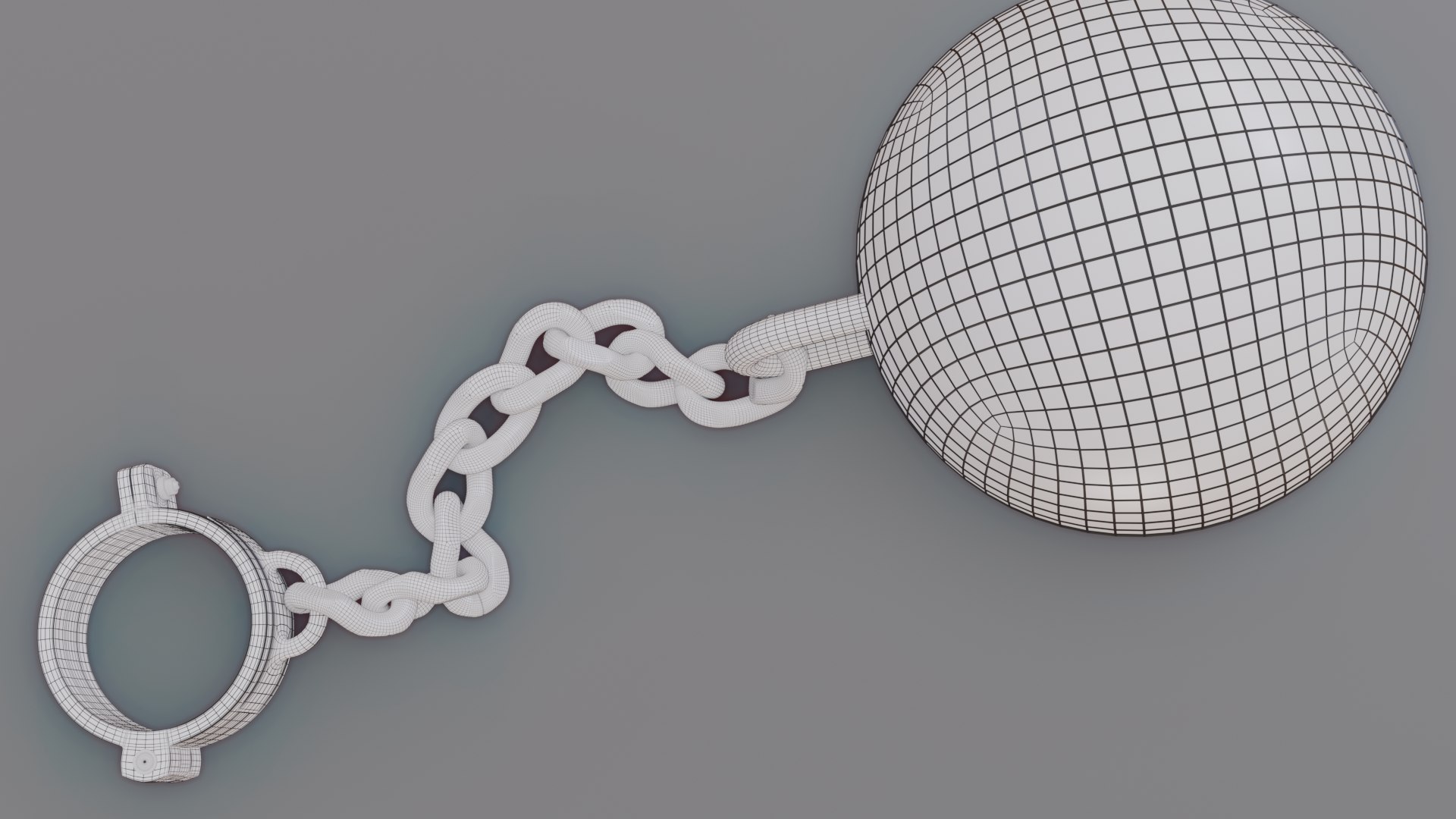 Ball Chain 3D Model - TurboSquid 1563590