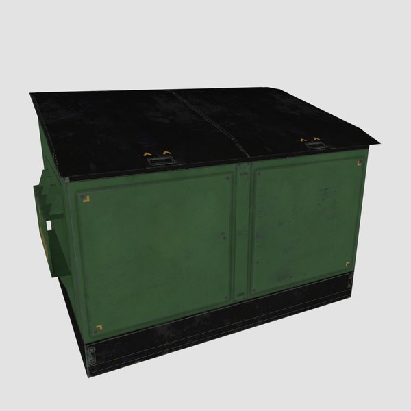 Garbage Box Large 3D 모델 - TurboSquid 1921521