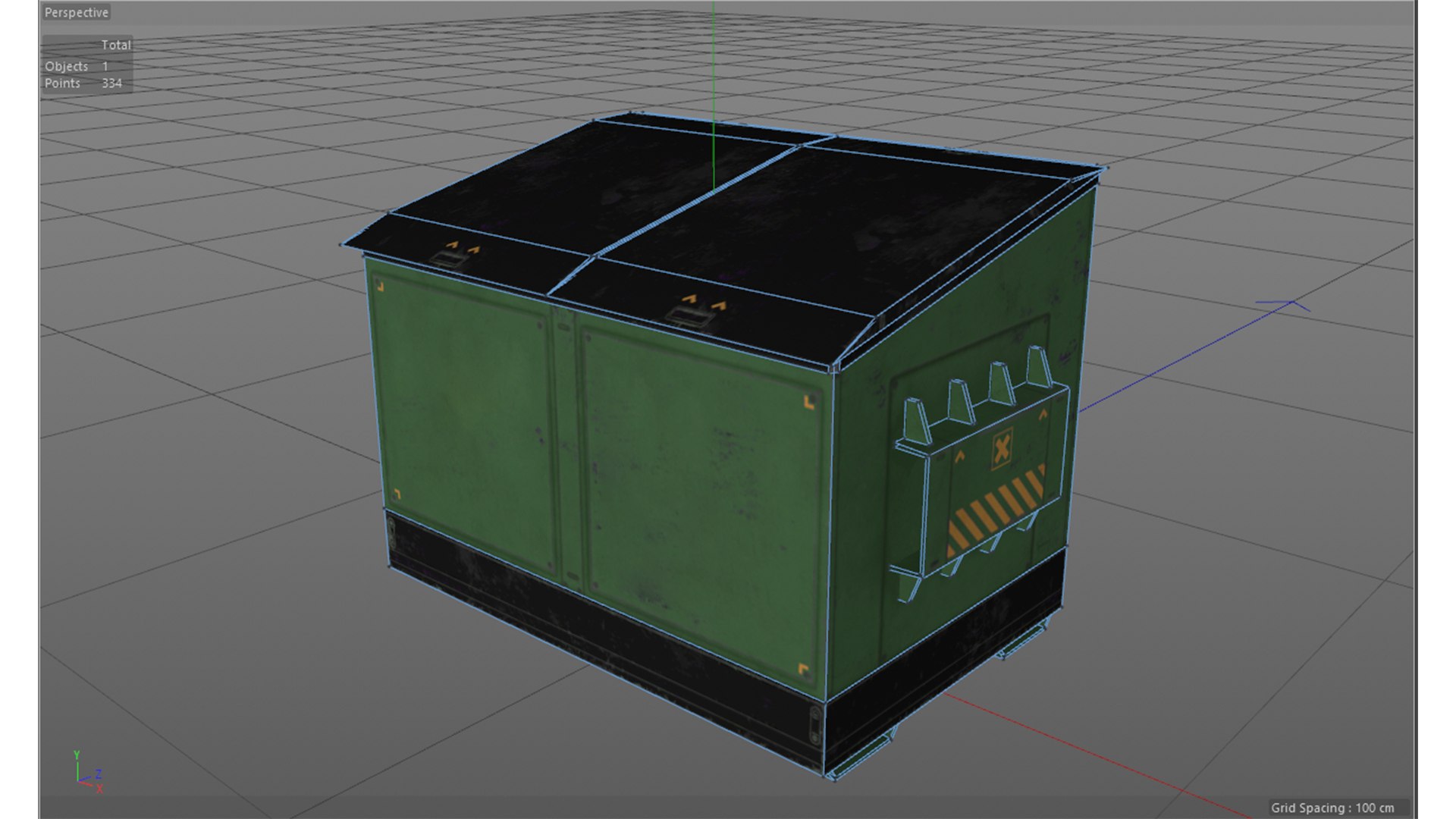 Garbage Box Large Model - TurboSquid 1921521