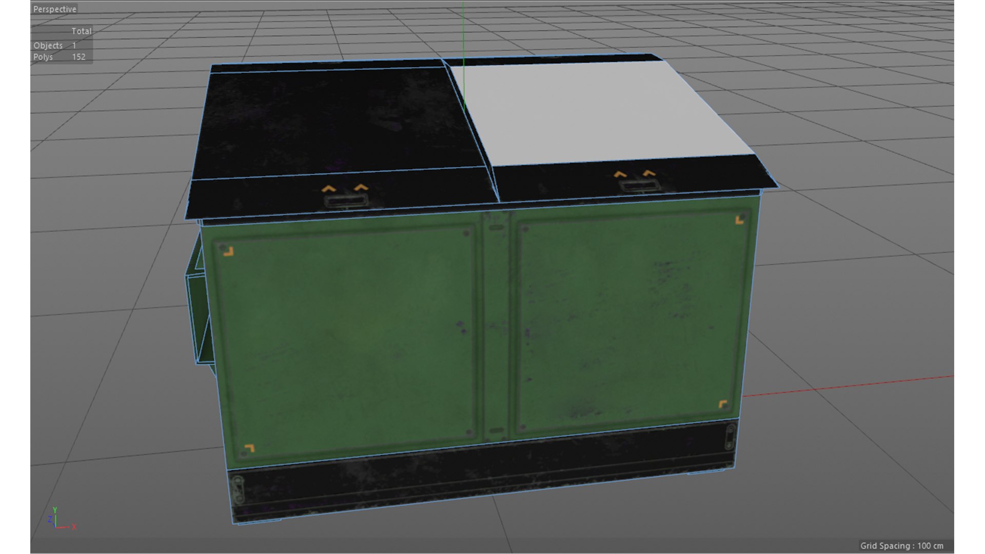 Garbage Box Large Model - TurboSquid 1921521
