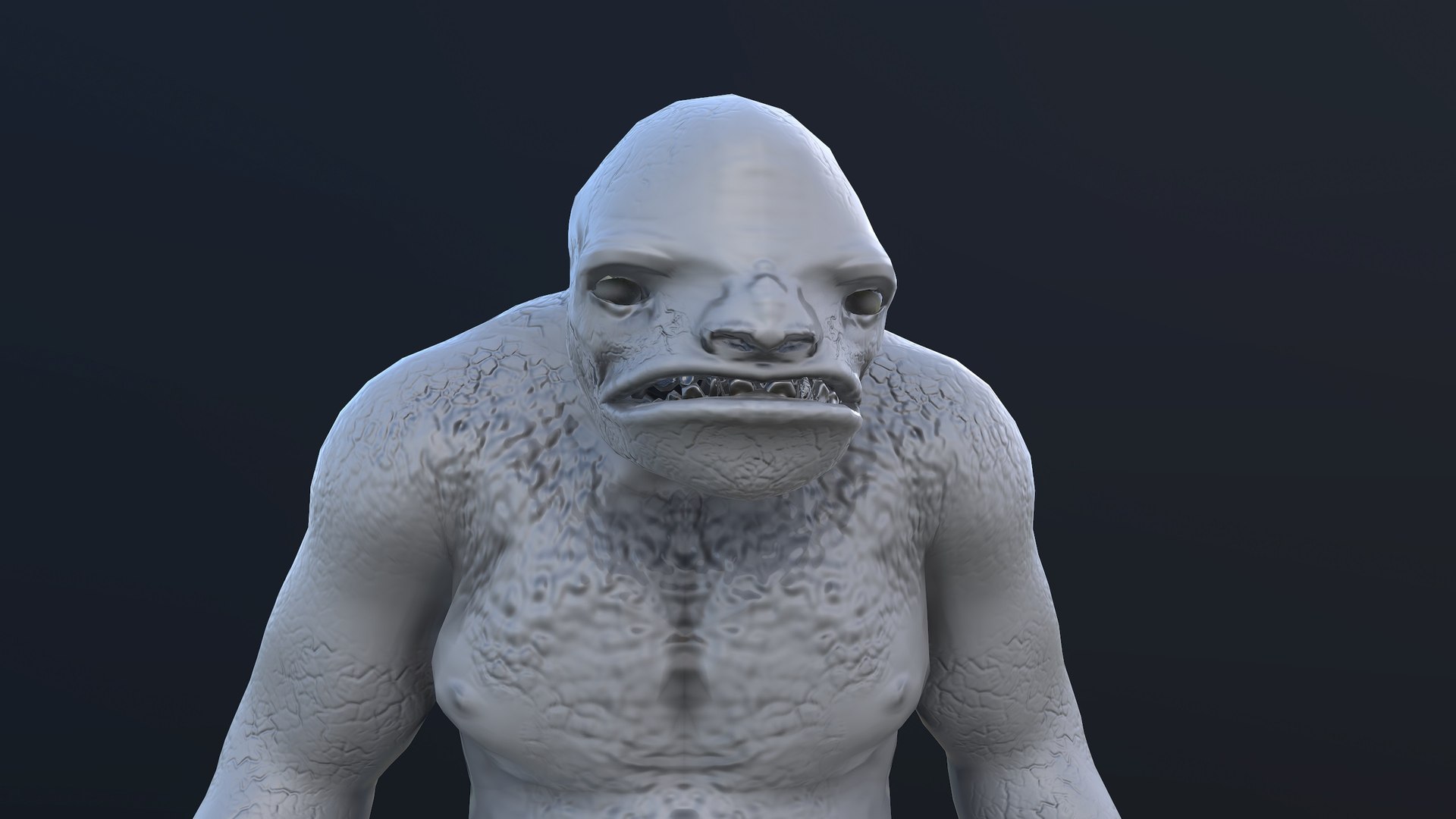 3D Troll Monster - TurboSquid 1280939