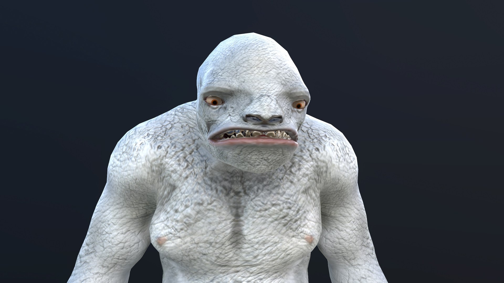 3D Troll Monster - TurboSquid 1280939