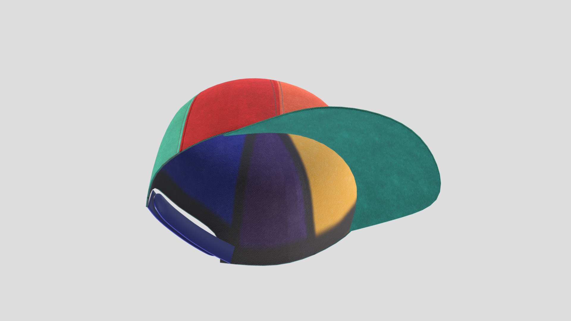 3D model Colorful Hat Low Poly PBR Realistic - TurboSquid 1930517