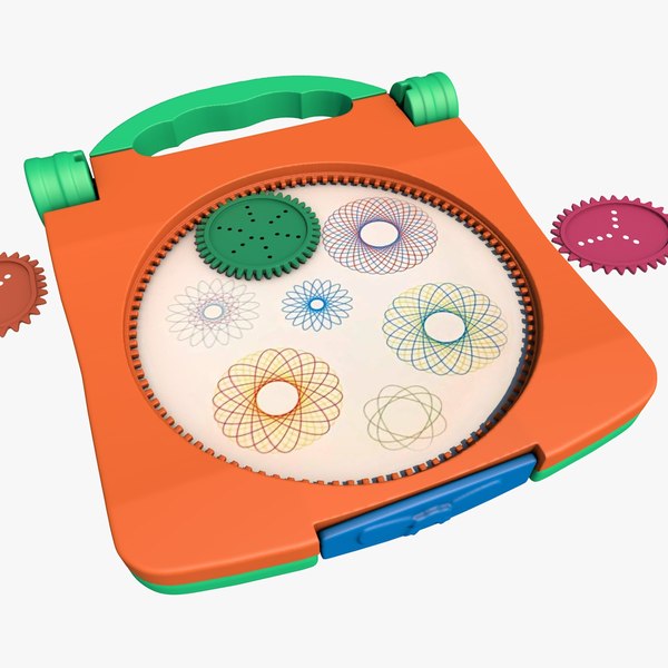 Spirograph 3D model - TurboSquid 1756434