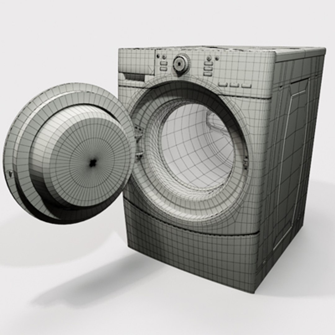 Common White 3d Model