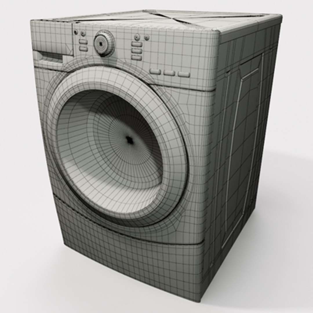 Common White 3d Model