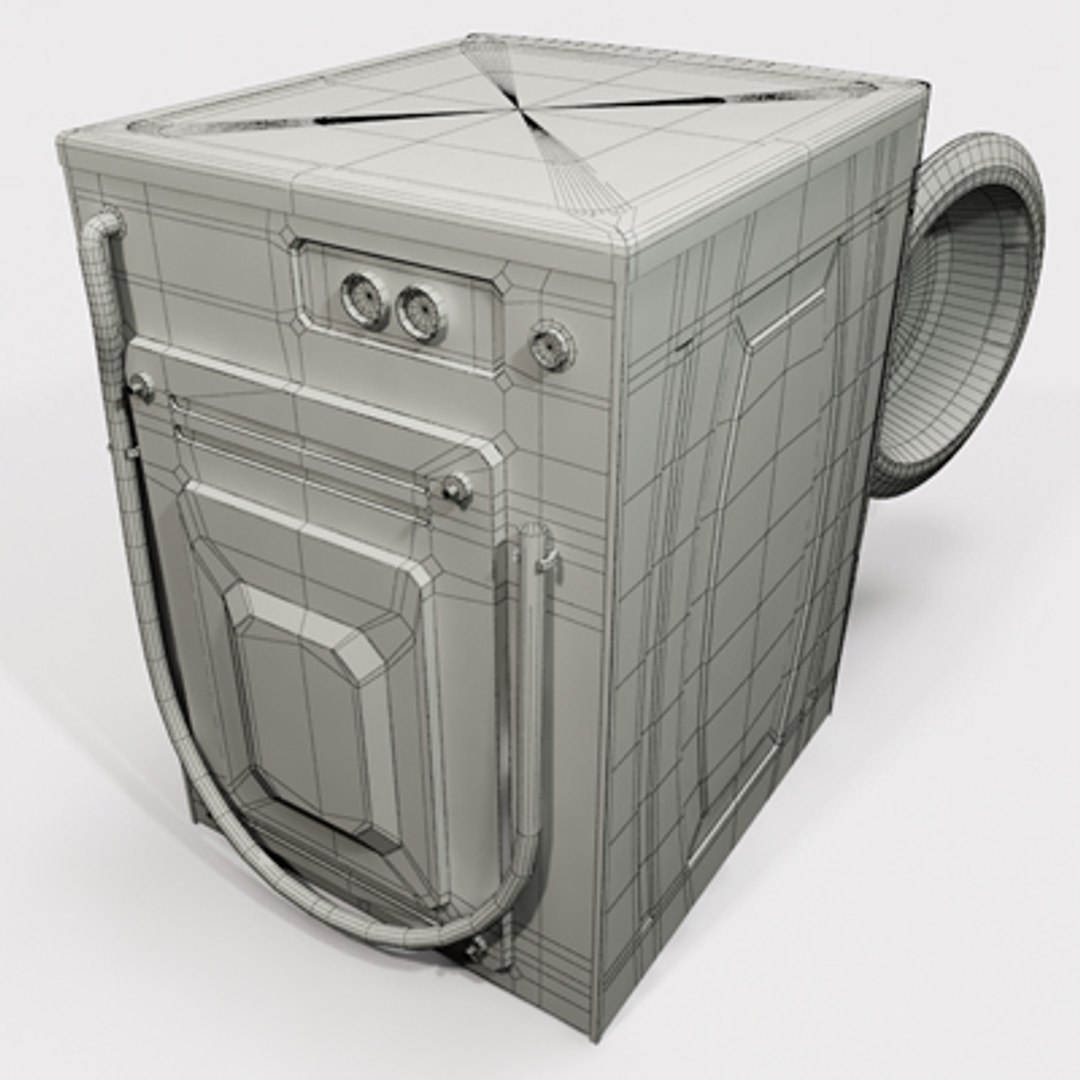 Common White 3d Model