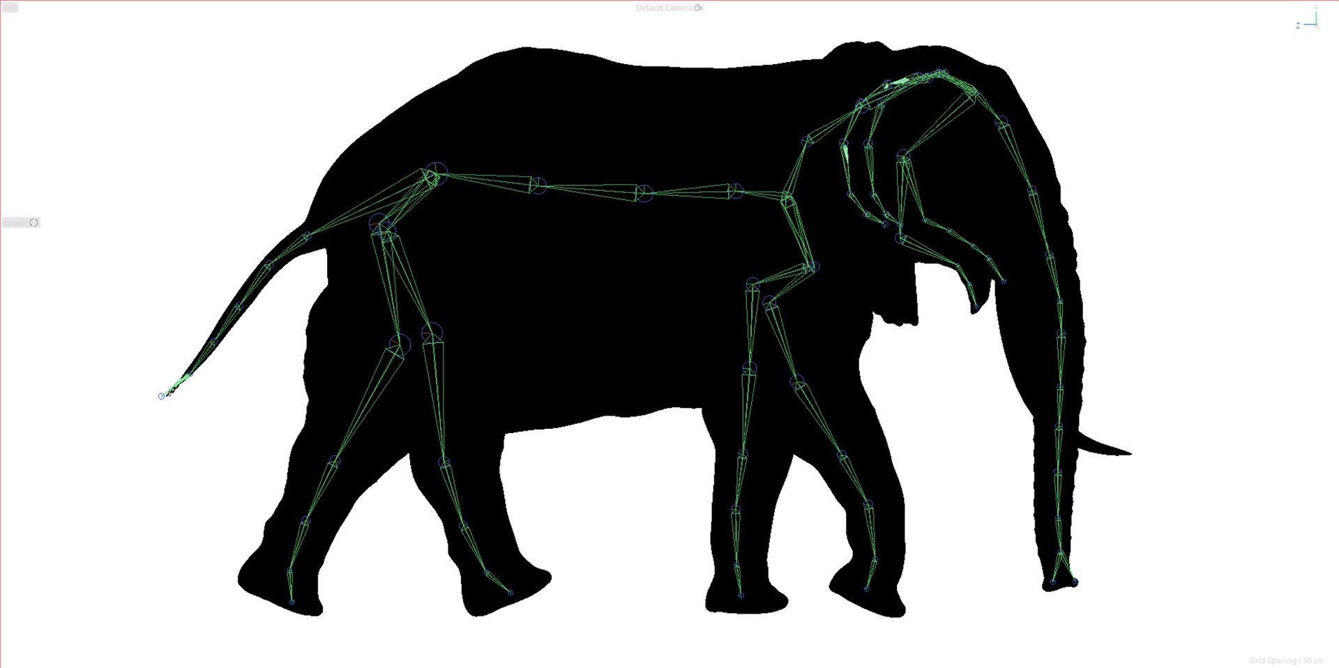 African Elephant RIGGED L2282 3D - TurboSquid 2385412