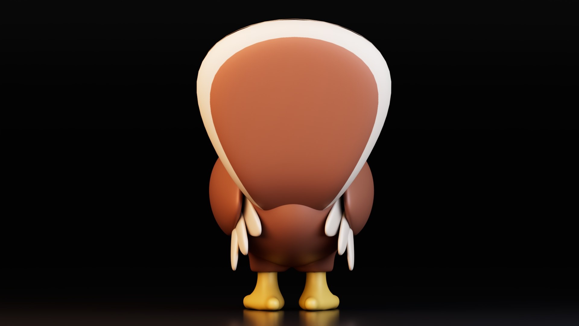 Free Thanksgiving Turkey With Pumpkin 3D Model - TurboSquid 2491925