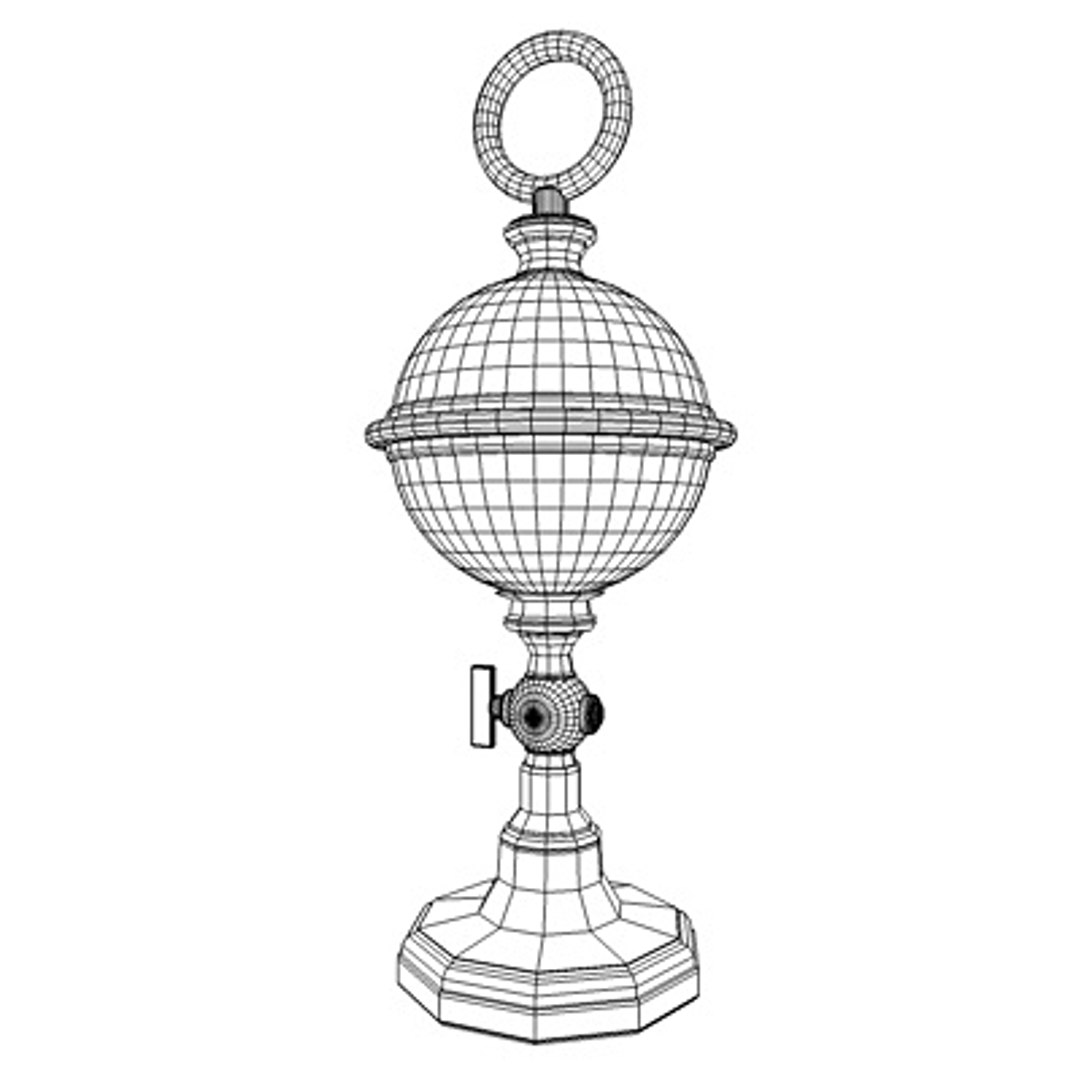 magdeburg hemispheres 3d model