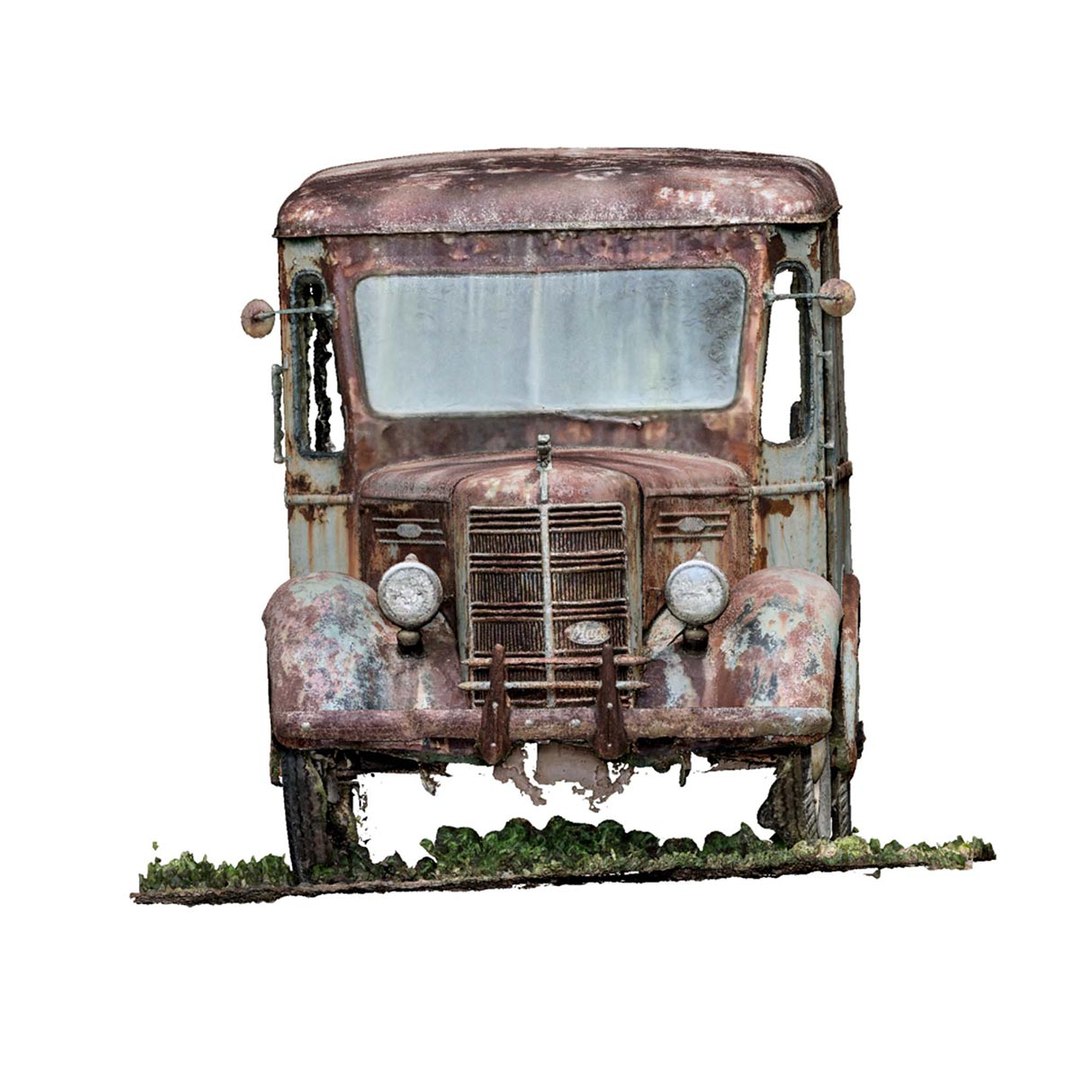 3D Photogrammetry Old Truck - TurboSquid 1363889