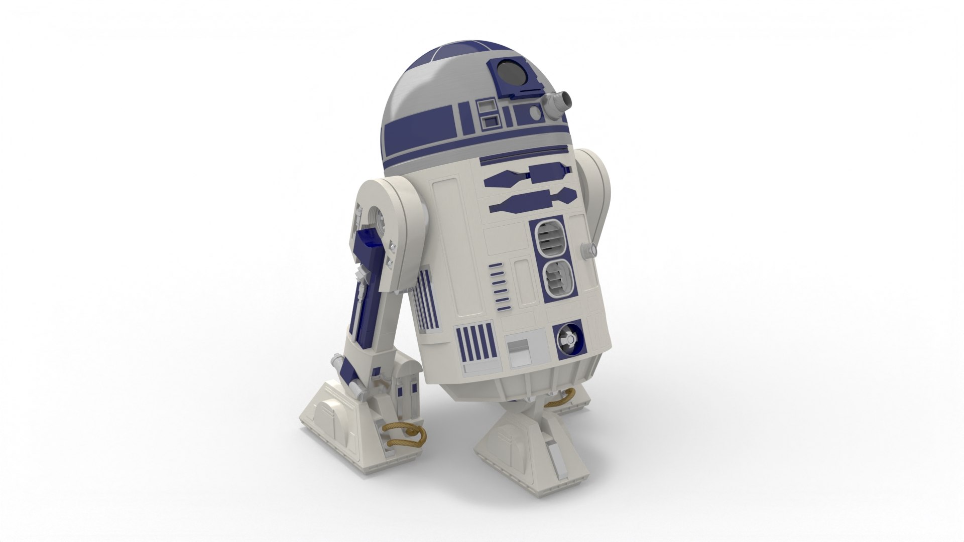 3D Model Robot Character R2-D2 - TurboSquid 2268135
