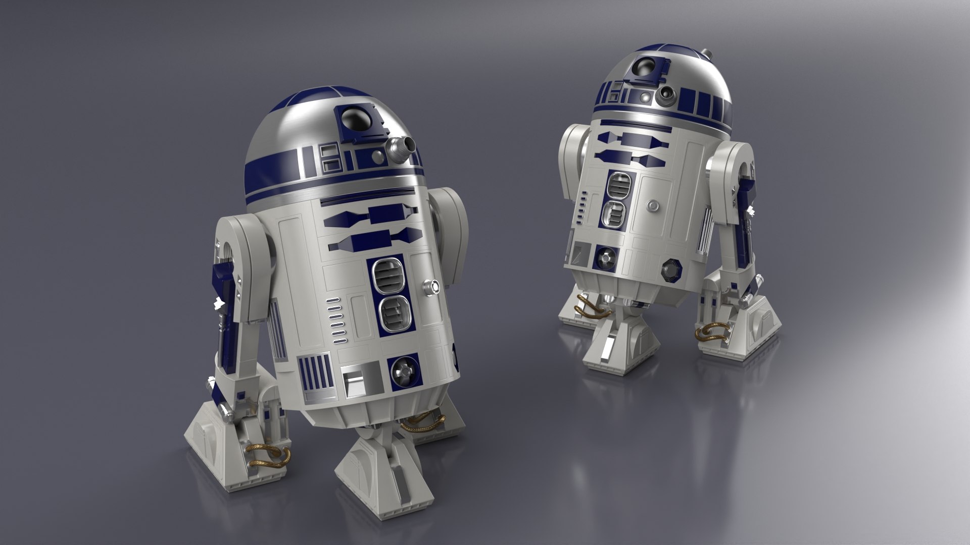 3D Model Robot Character R2-D2 - TurboSquid 2268135