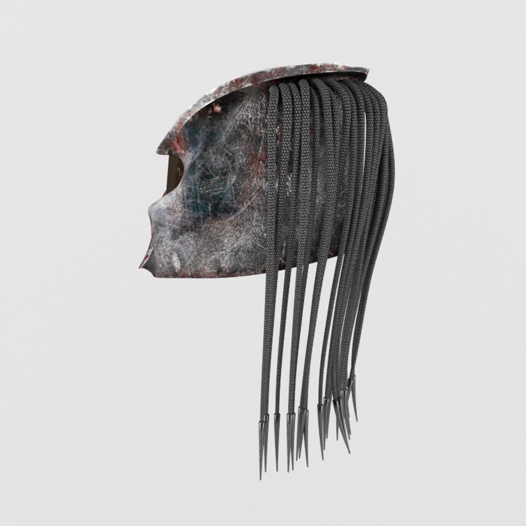 Racing Predator Helmet 3d Model