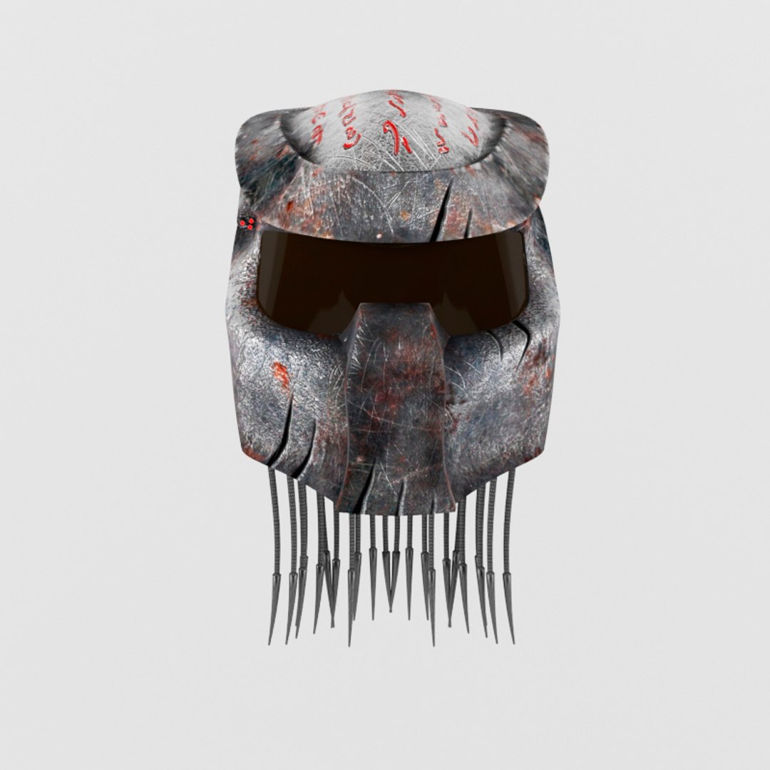Racing Predator Helmet 3d Model