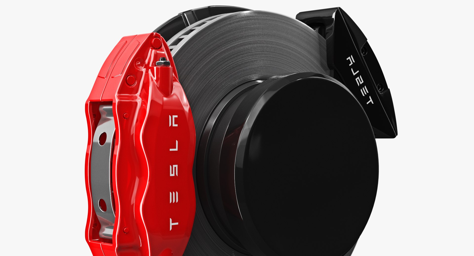 3D Model Brakes Tesla Car - TurboSquid 1553941