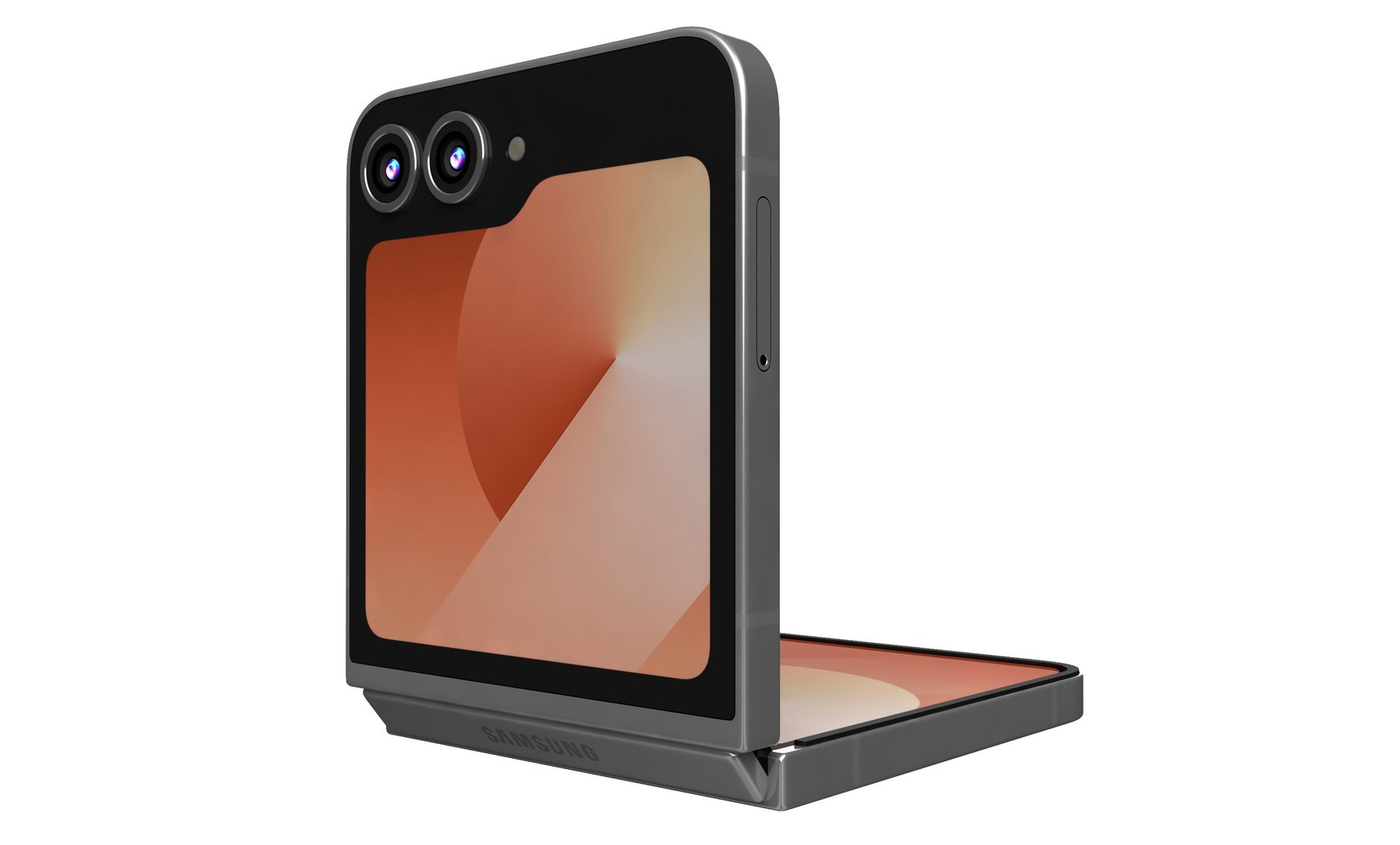 Samsung Galaxy Z Flip 6 Peach 3D Model - TurboSquid 2279122