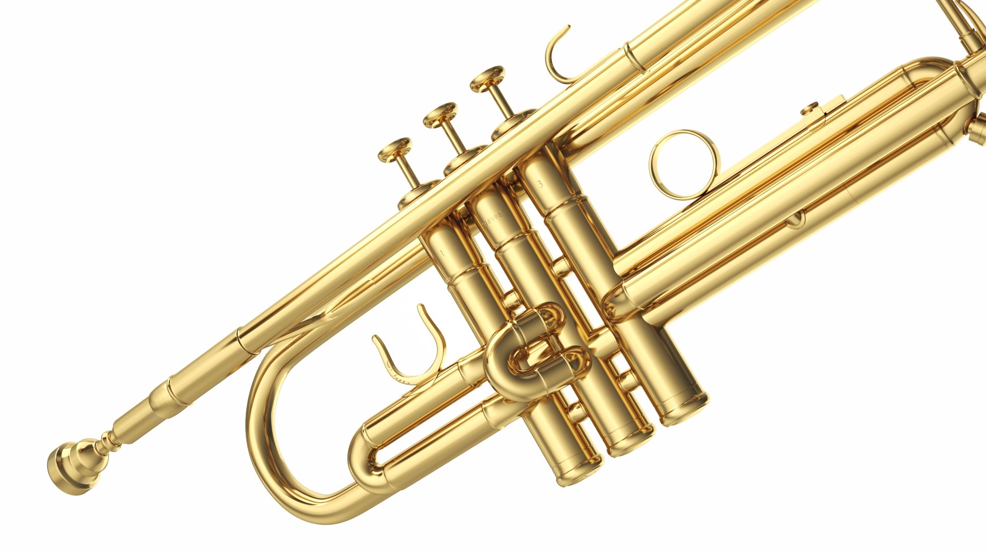 Classic Trumpet Instrument 3D - TurboSquid 2279313