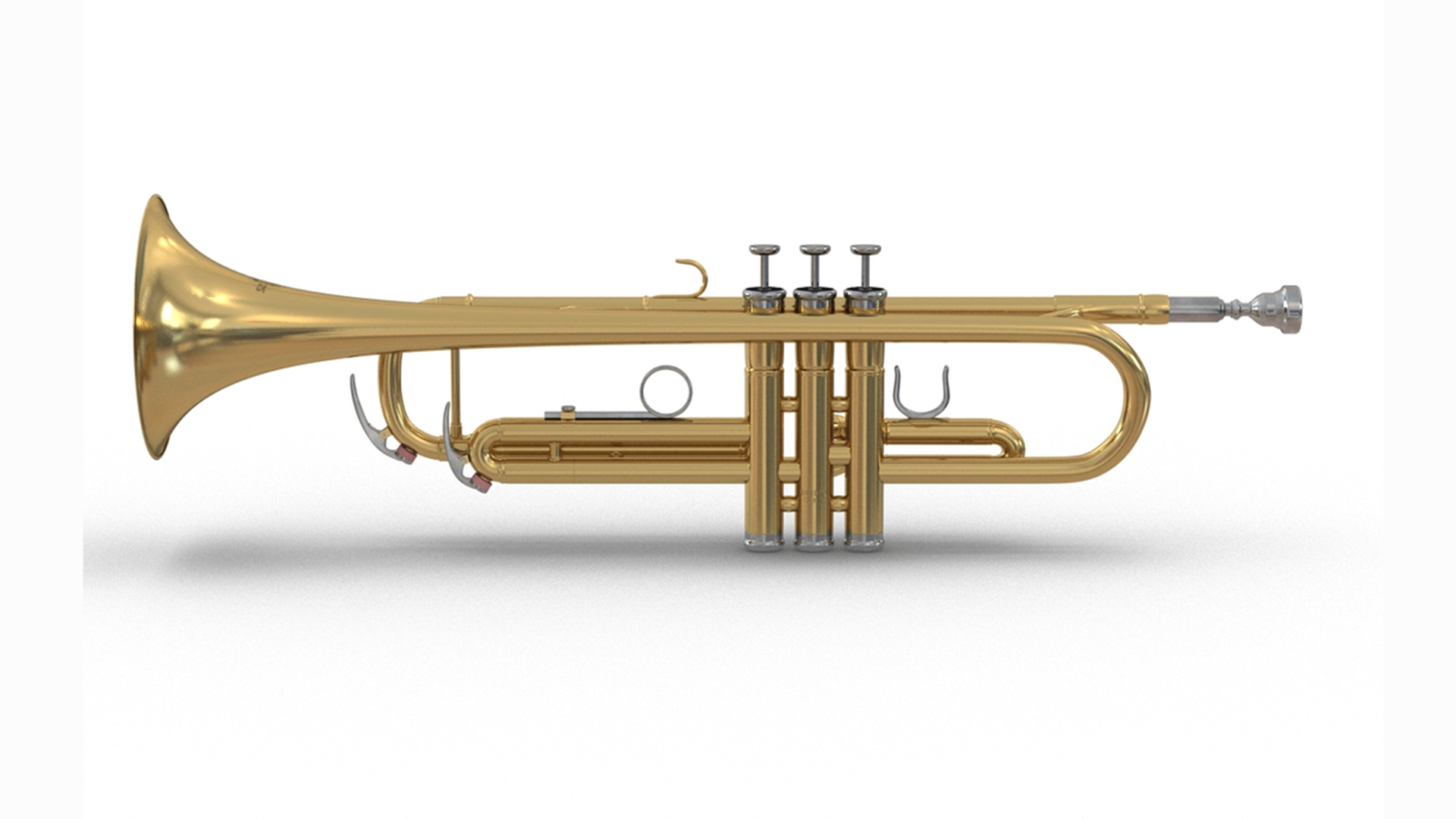 Classic Trumpet Instrument 3D - TurboSquid 2279313