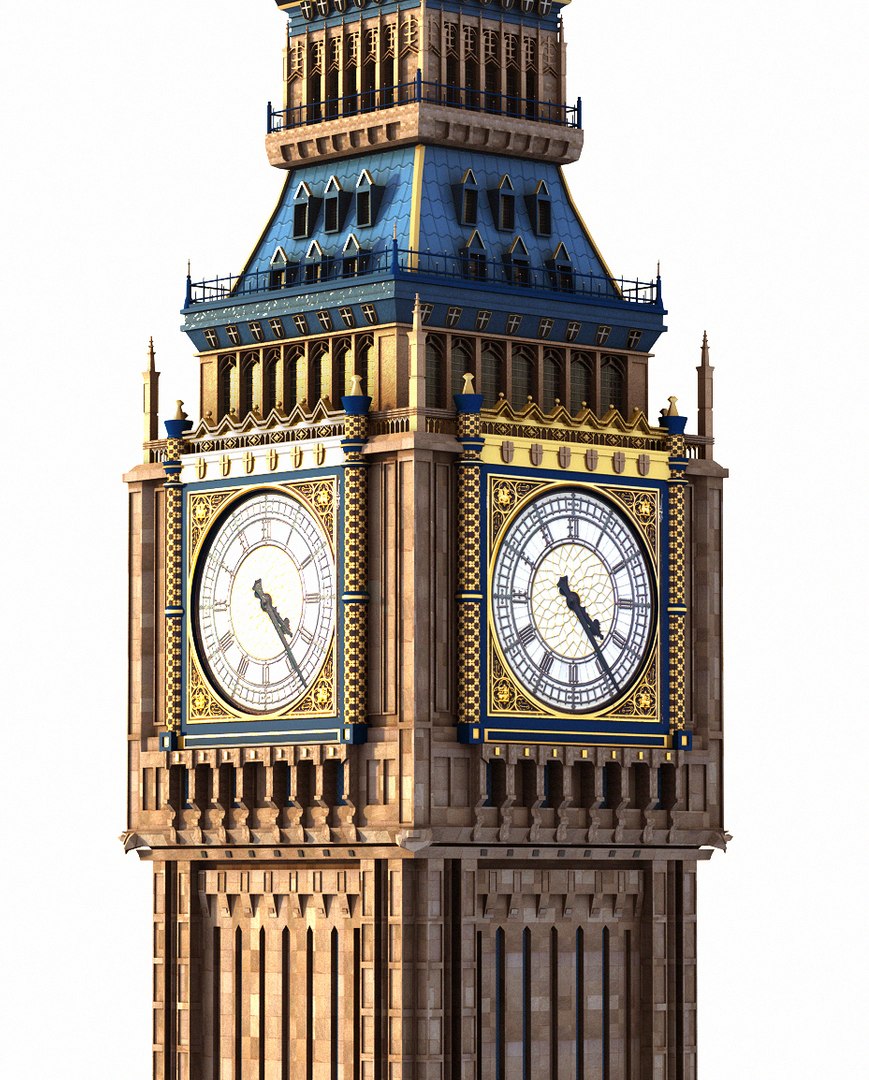 Big ben 3D model - TurboSquid 1161459