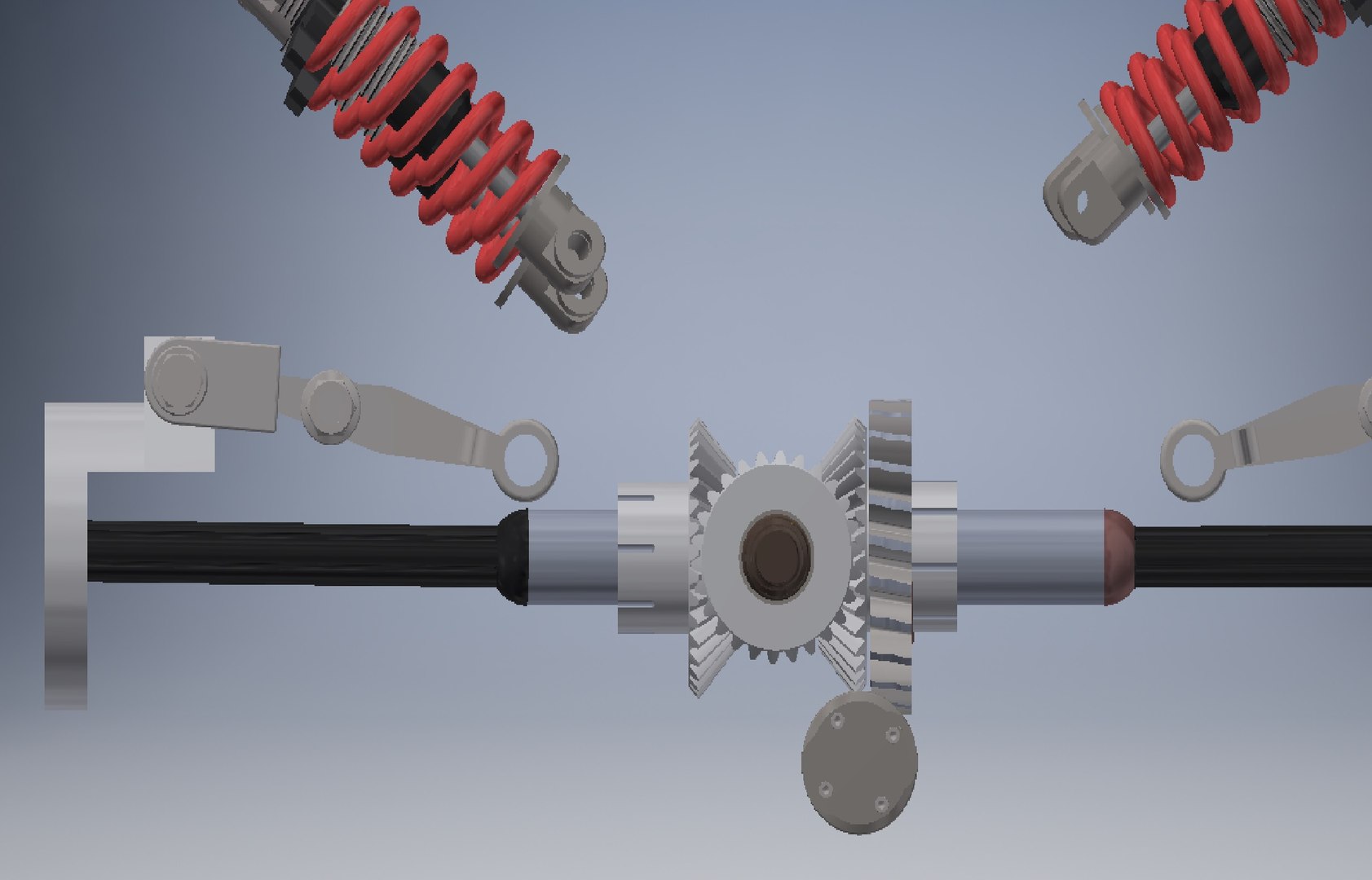 3D Differential Suspension Car Model - TurboSquid 2006102