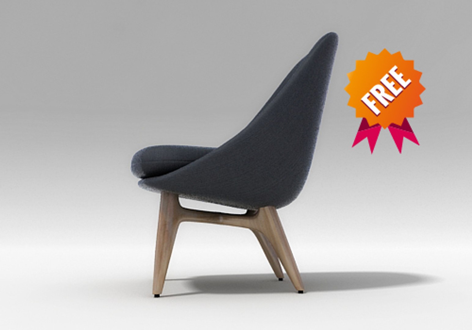 Armchair Chair 3ds Free