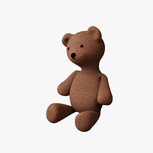 Download 3D Teddy Bear Blender Models - TurboSquid