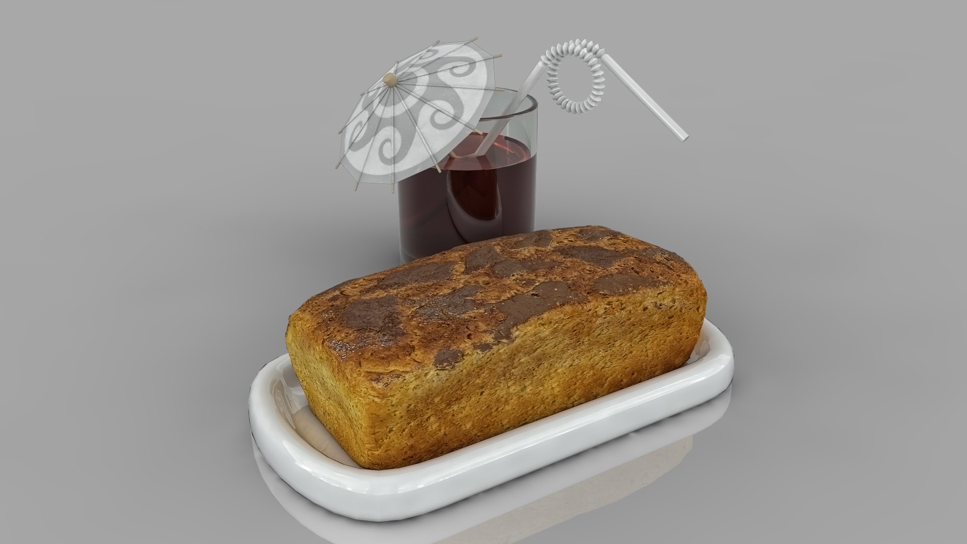 Realistic Low Poly Bread And Cookie Collection 3D Model - TurboSquid ...