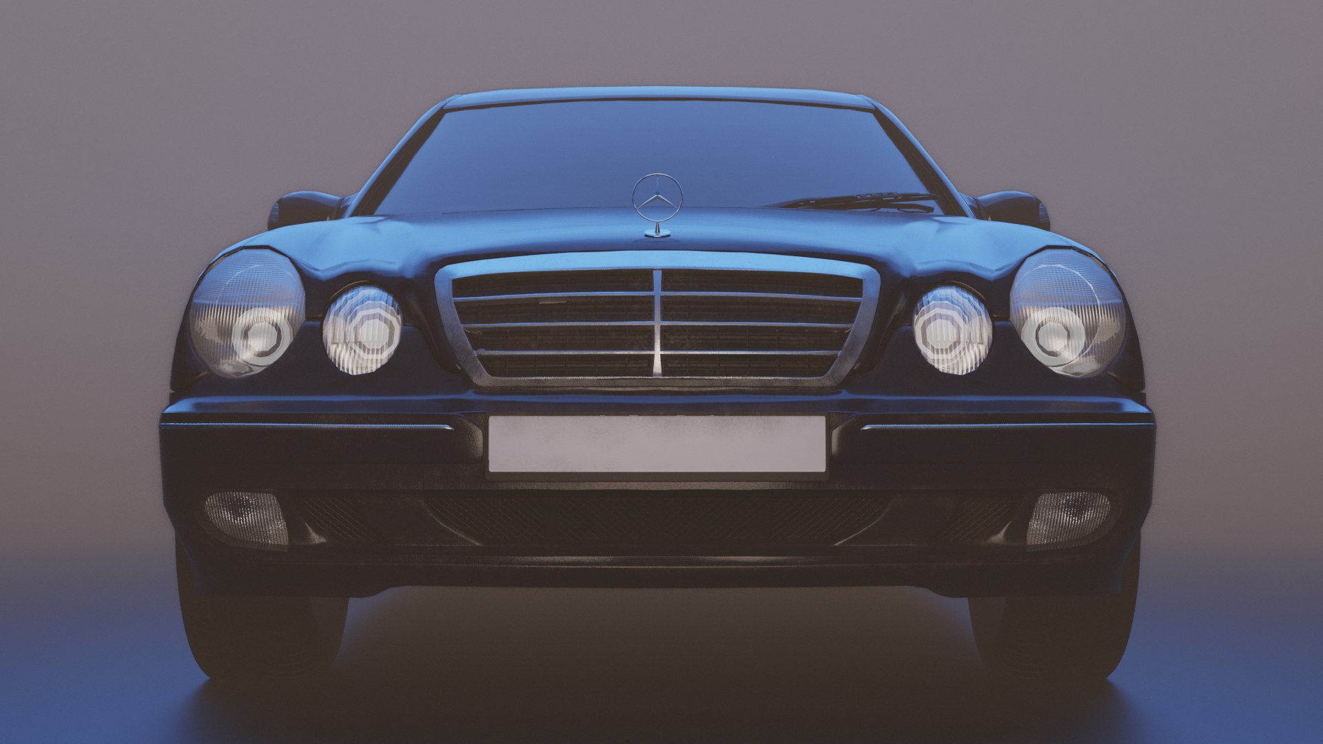 Mercedes W210 3D Model - TurboSquid 1975439