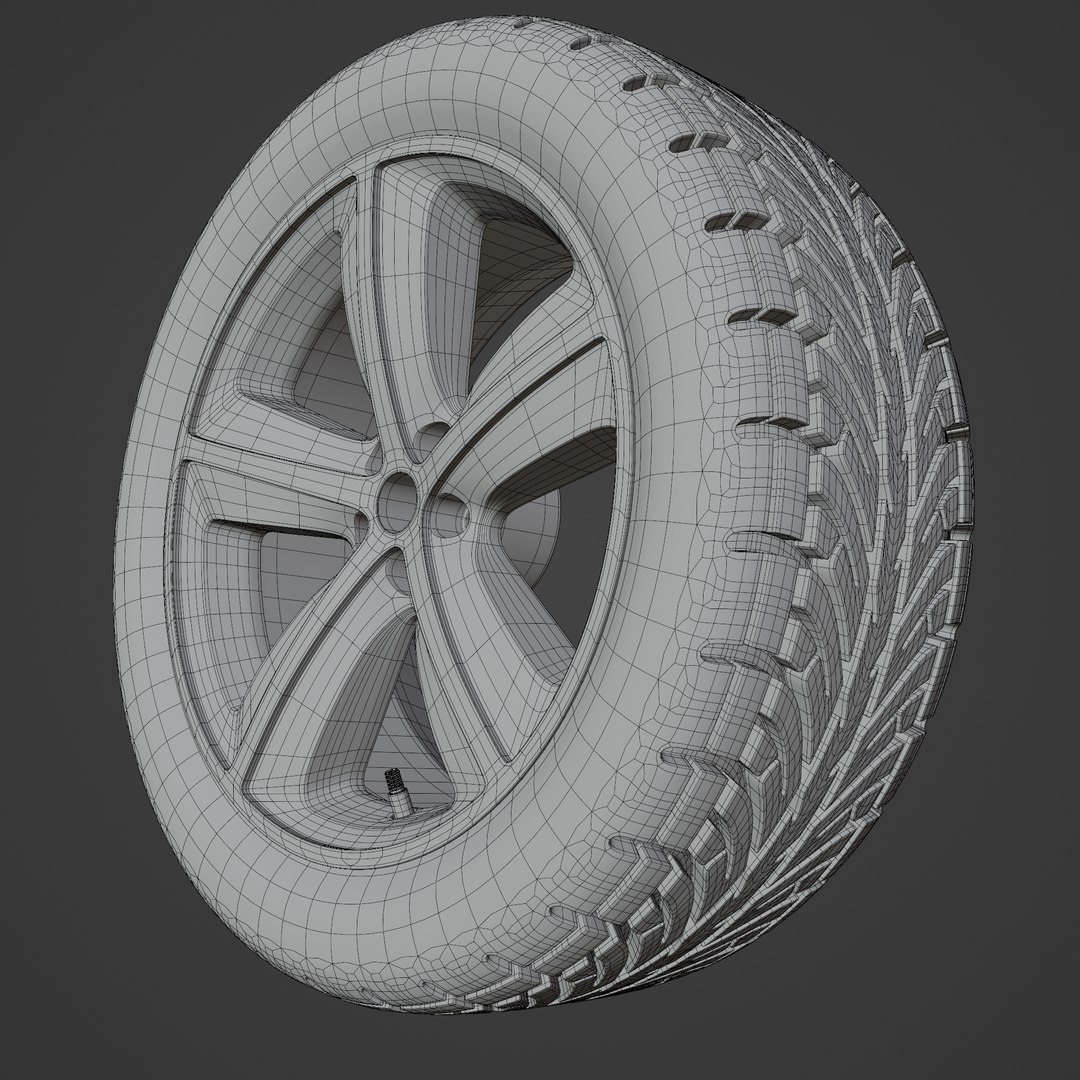 3D Wheel model - TurboSquid 2093855