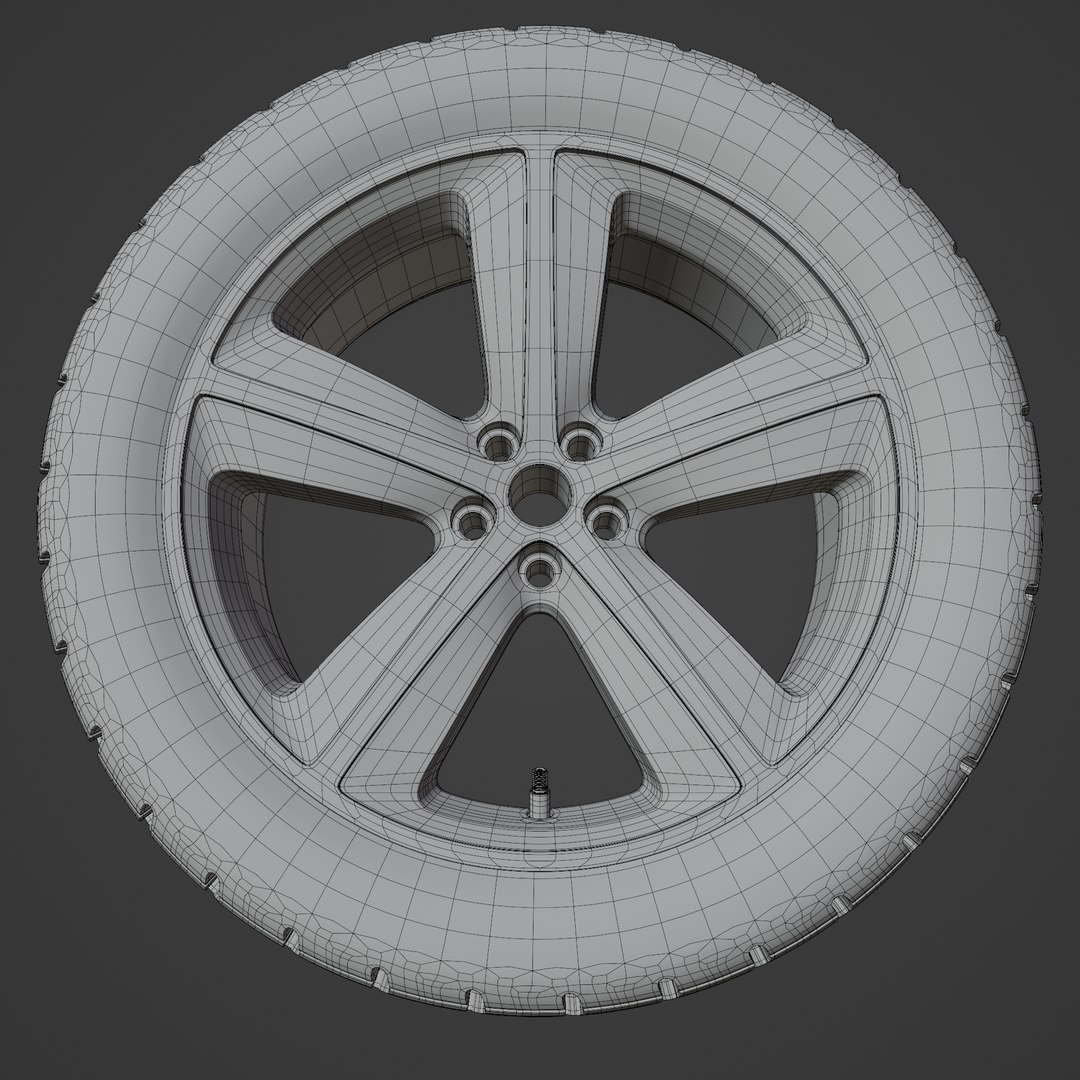 3D Wheel model - TurboSquid 2093855