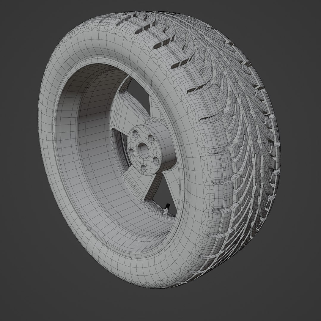 3D Wheel model - TurboSquid 2093855