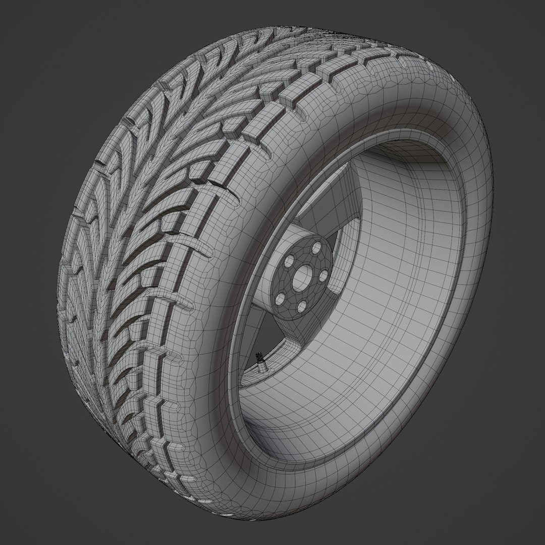 3D Wheel model - TurboSquid 2093855